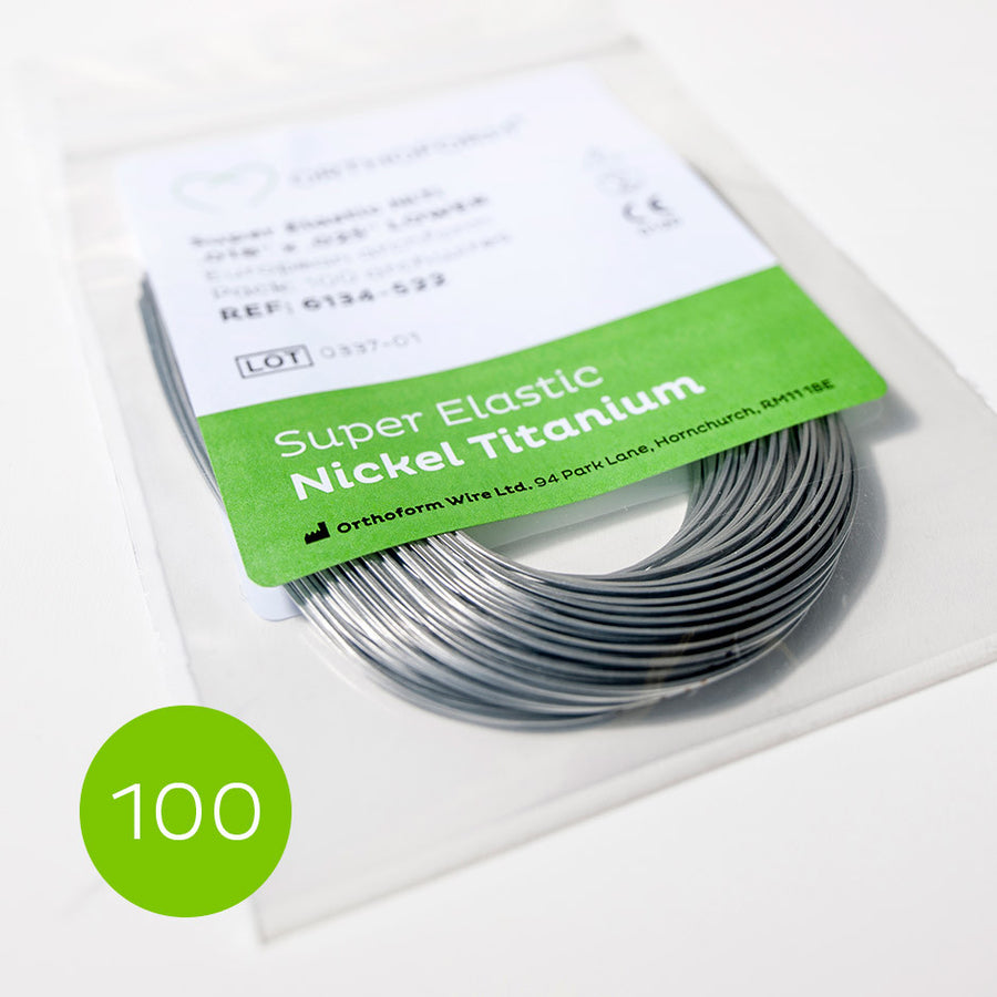 Super Elastic NiTi - Orthoform Wire